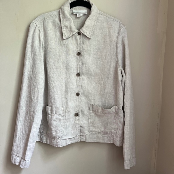 Vintage | Jackets & Coats | Vintage 0 Linen Chore Coat | Poshmark